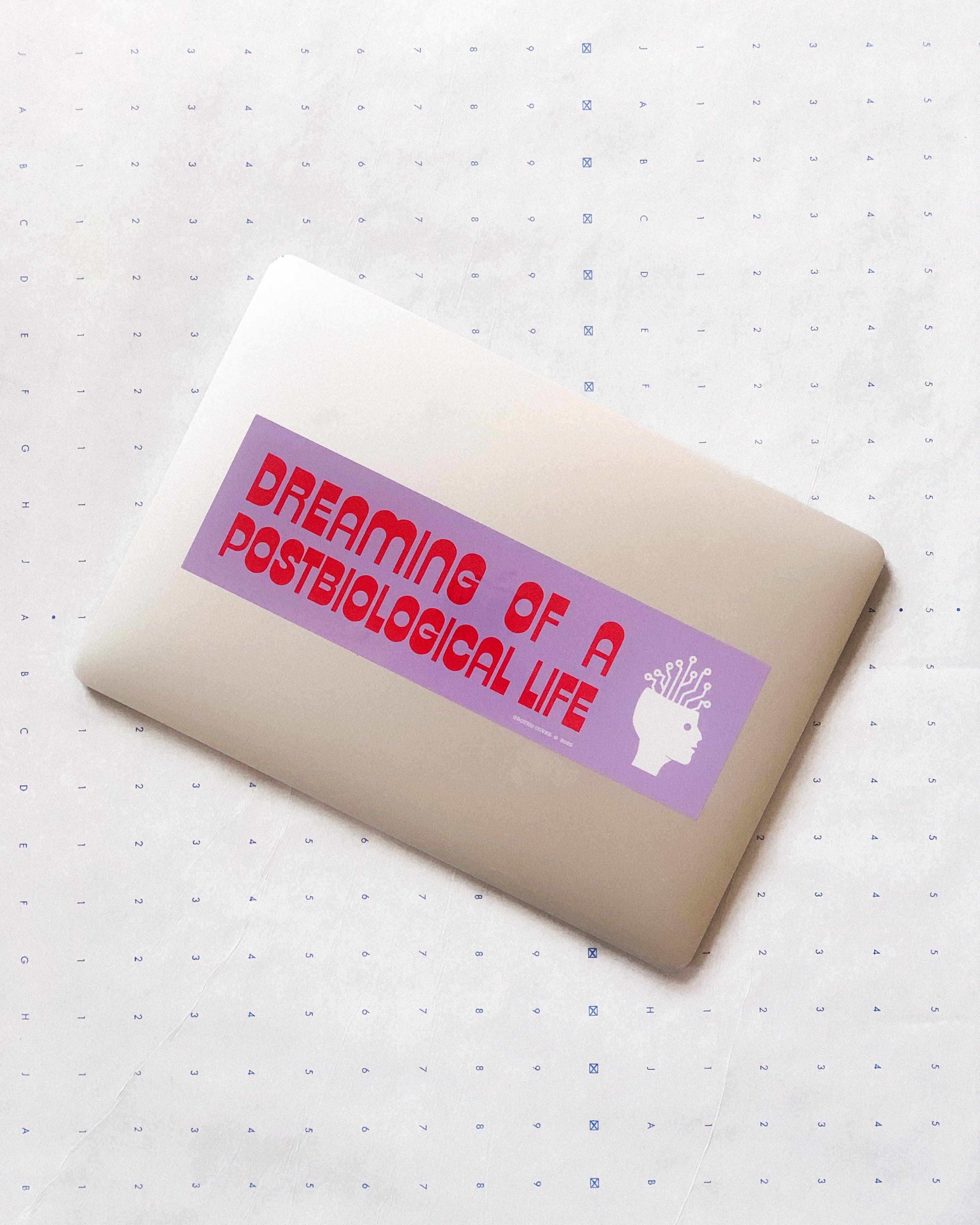 INFINITE SATIRE BUMPER STICKER – GROUND COVER